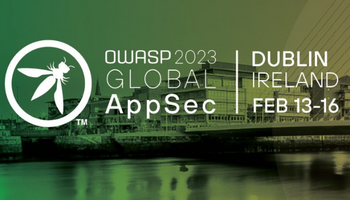 OWASP 2023 Global AppSec - The Convention Centre Dublin