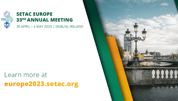 SETAC Europe 33rd Annual Meeting - The Convention Centre Dublin